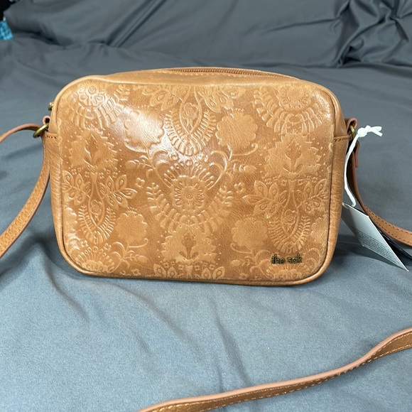 The Sak | Bags | The Sak Brown Genuine Leather Crossbody | Poshmark